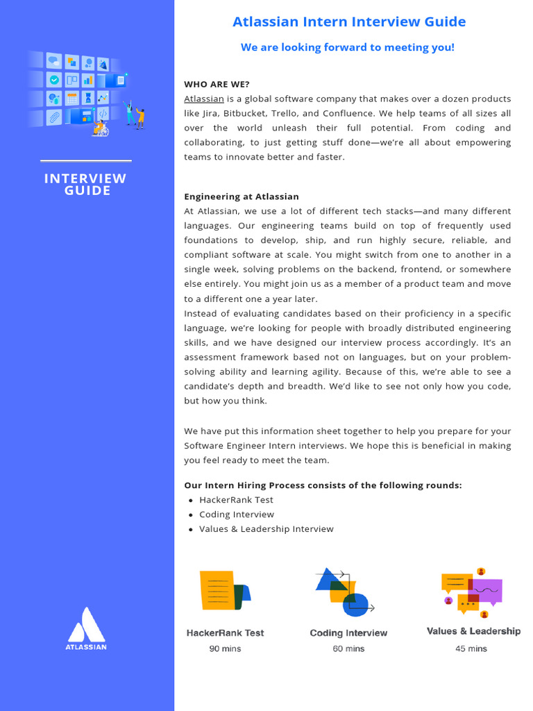 Software Intern Interview Prep Guide | PDF | Computer Programming | Thought