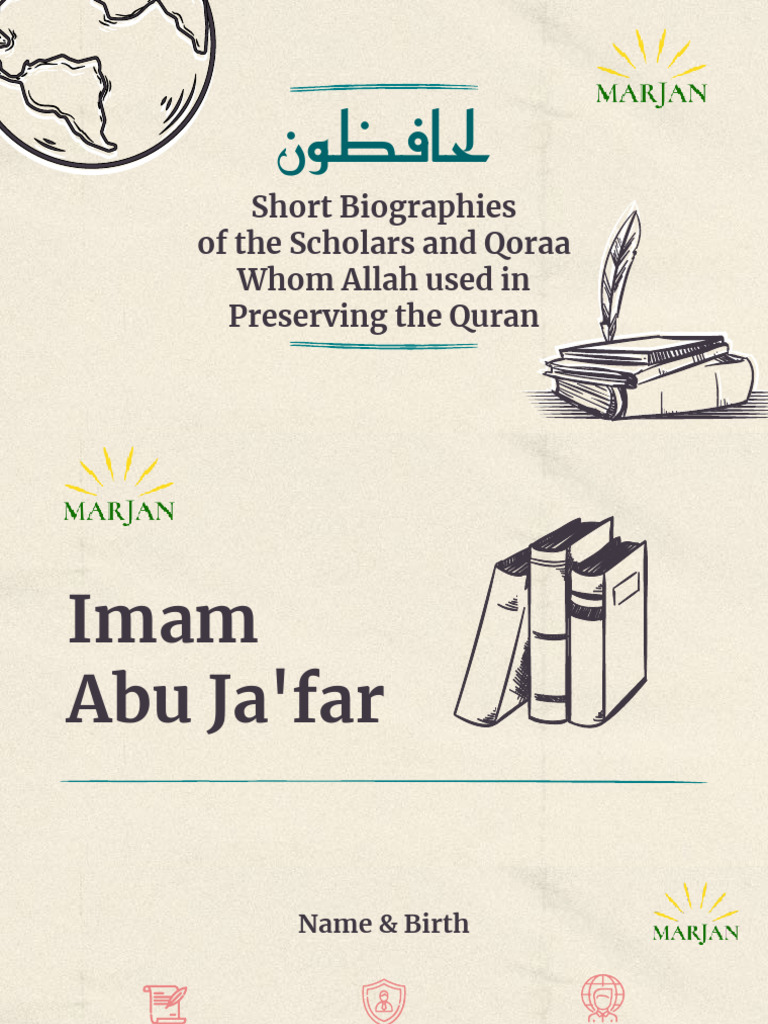 Short bios of the Qoraa- 2 ابو جعفر | PDF | Hadith | Quran