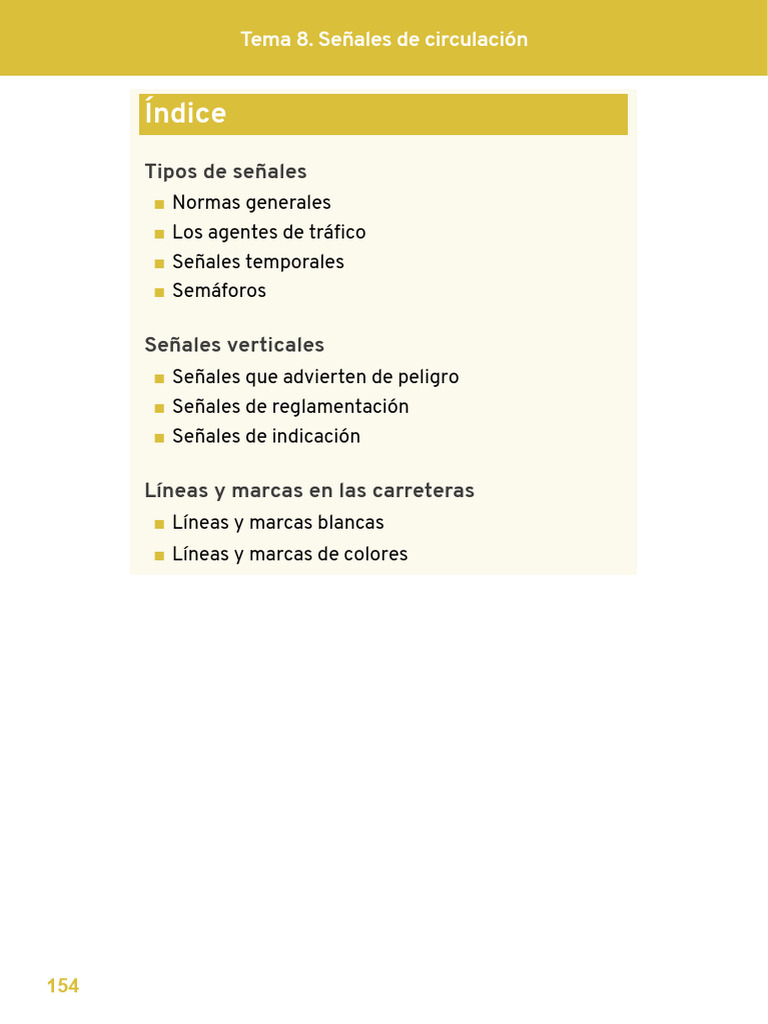 Tema 8 Señales Pdf Tráfico Semáforo