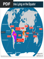 Major Straits of the World Map | PDF | Earth Sciences | Geography