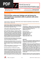 Mayo Endoscopic Scoring of Ulcerative Colitis | PDF