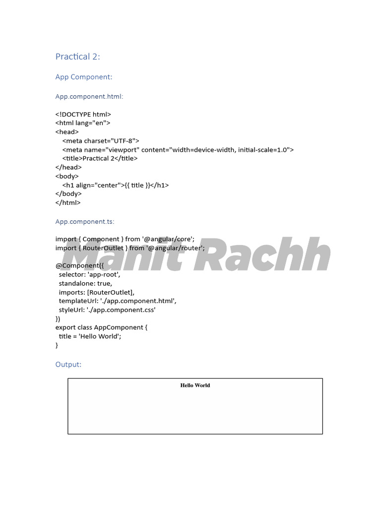 Practical 2-8 SRC Code With Output | PDF | Software | Software Engineering
