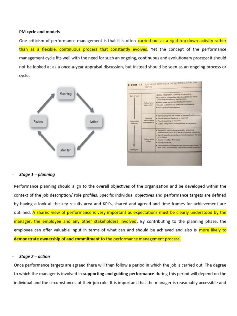 PM Cycle and Models | PDF | Information | Cognitive Science