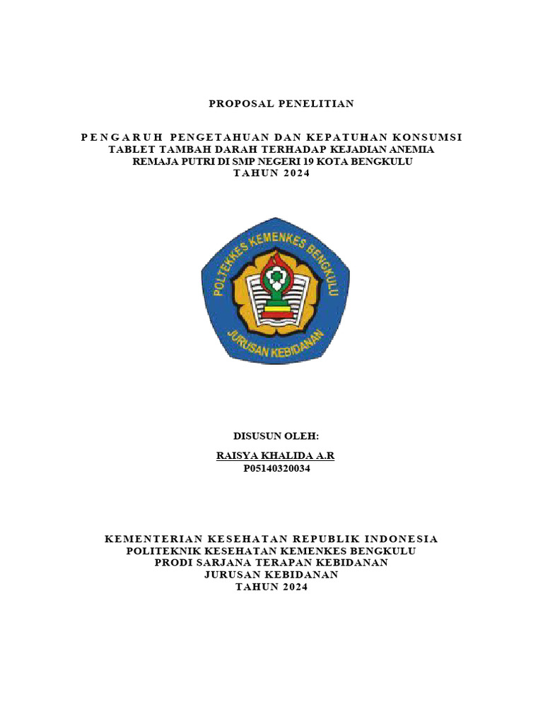 Pengaruh Pengetahuan TTD terhadap Anemia Remaja | PDF