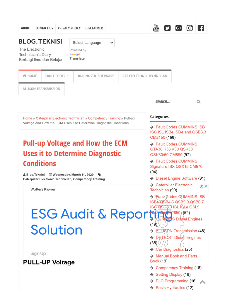 Understanding Pull-Up Voltage in ECMs | PDF | Voltage | Resistor