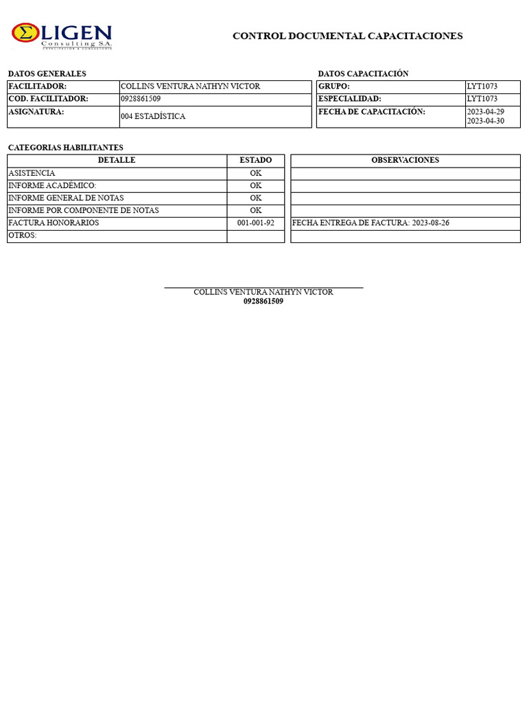Control Reporte Grupo LYT1073 Neit Collins | PDF | Estadísticas ... Control Reporte Grupo LYT1073 Neit Collins | PDF | Estadísticas ...