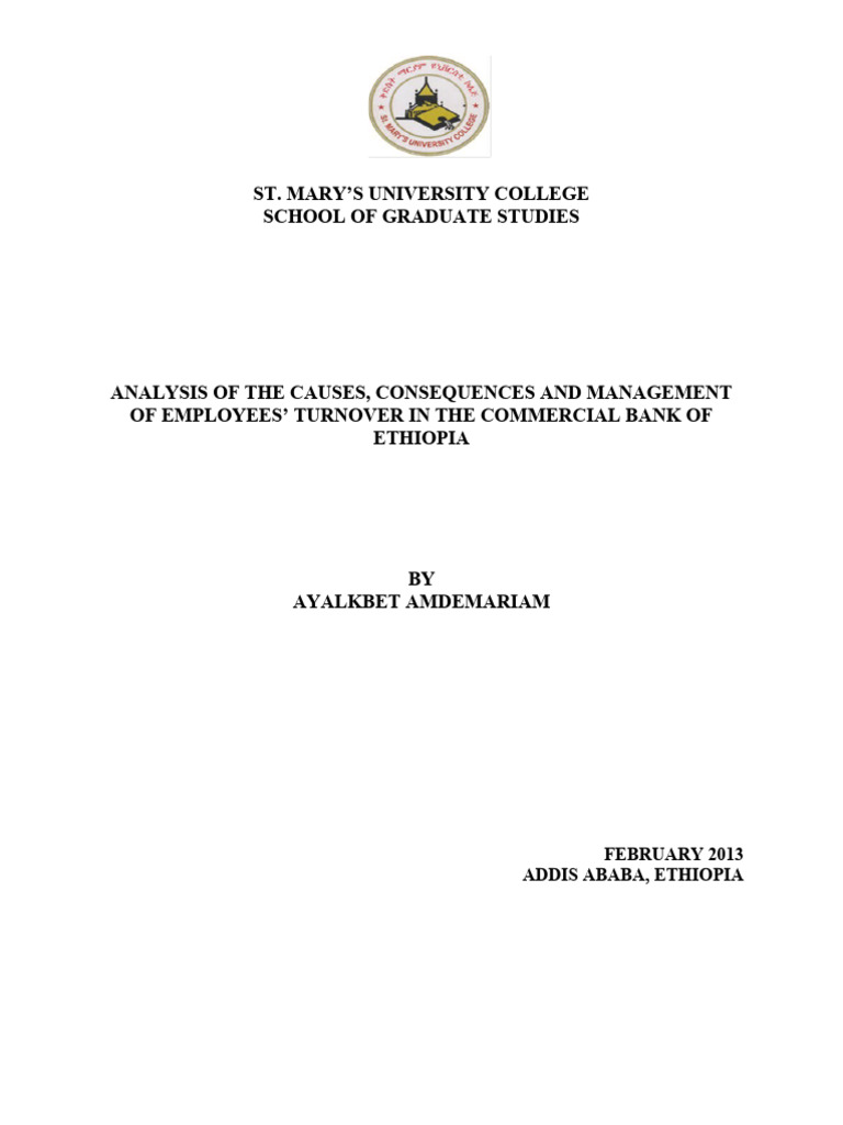 Graduate Paper | PDF | Turnover (Employment) | Employment