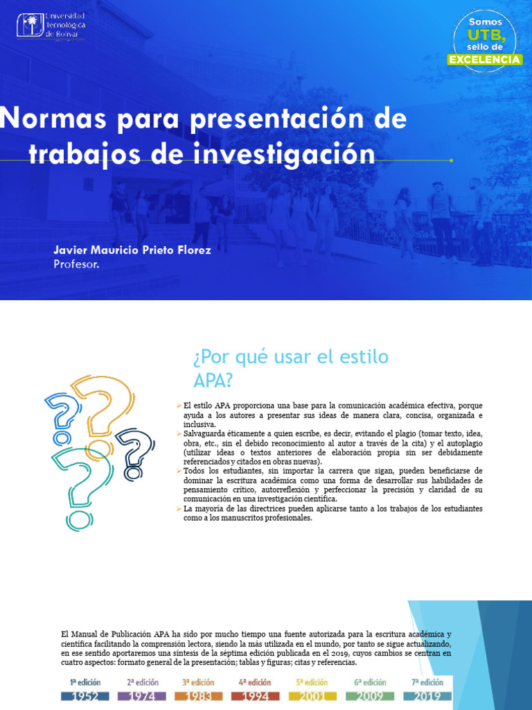 Guía de Normas APA 7ª Edición | PDF | Estilo apa | Bibliografía