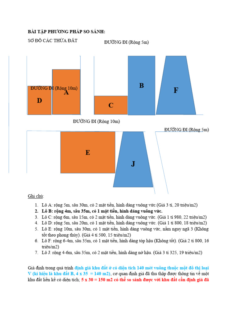 BÀI TẬP PP SO SÁNH | PDF