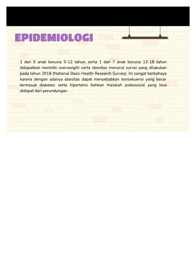 PBL 6 Obesitas Pada Anak | PDF