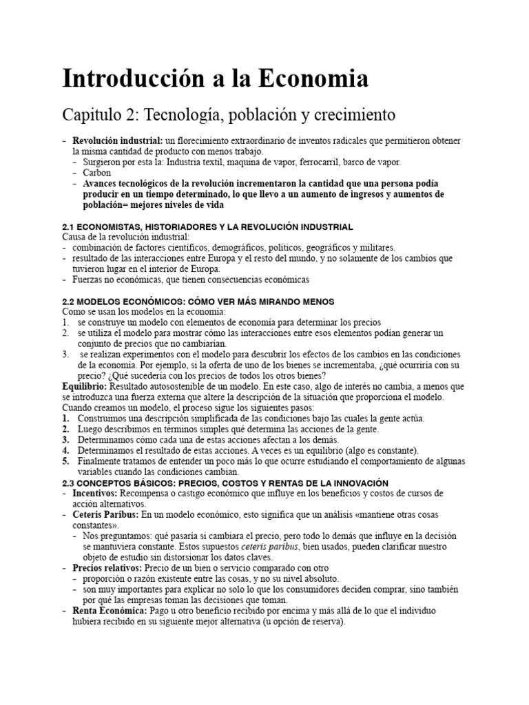 Core Economics - La Economía - Capítulo 2 | PDF | Revolución industrial ...