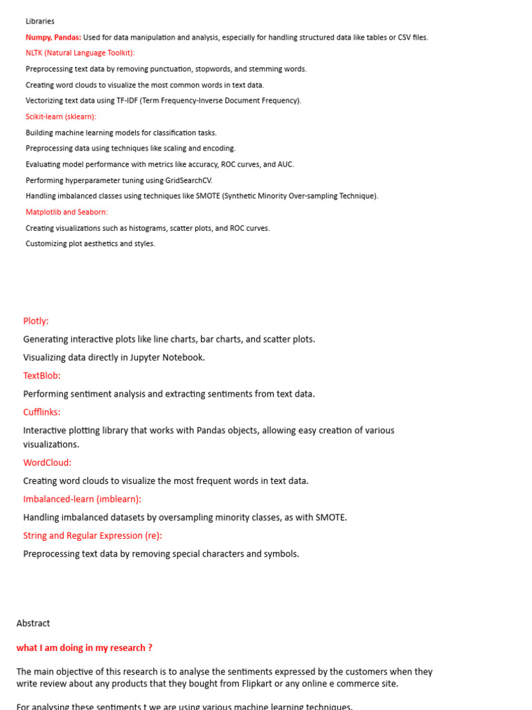 RES Presentation | PDF | Machine Learning | Cross Validation (Statistics)