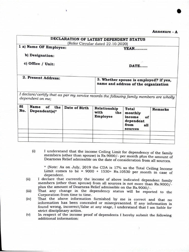 FCI Hqrs Circular No. EP-12-2020-35 Dated 26.10.2020-2-3 | PDF