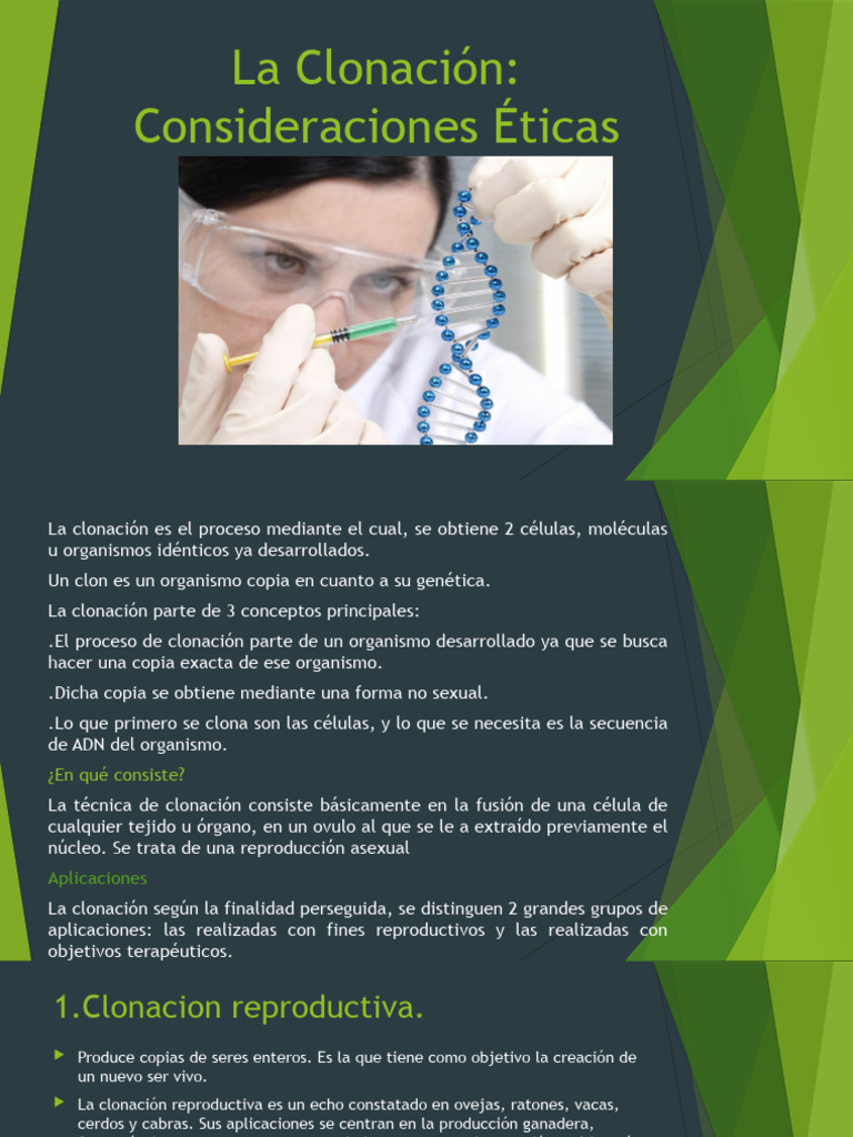 La Clonación | PDF | Clonación | Célula madre