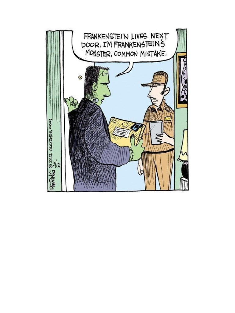 Reading Check 3 | PDF | Frankenstein