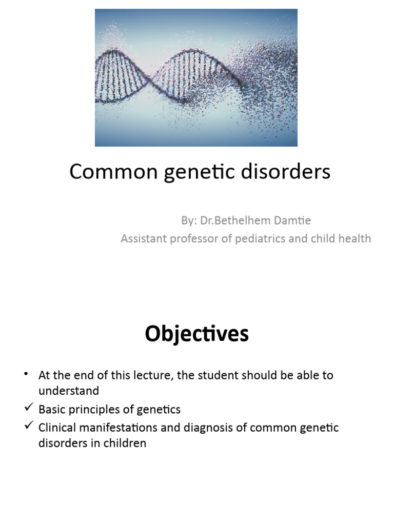 Understanding Common Genetic Disorders | PDF | Genetic Disorder | Ploidy