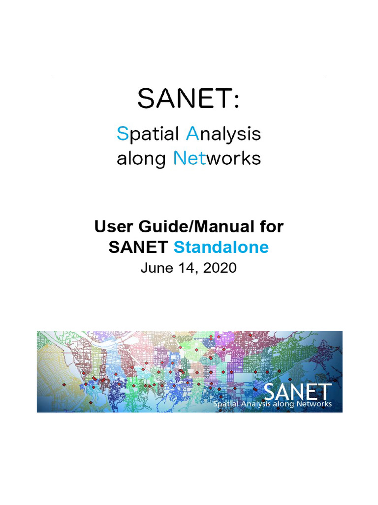 SANET Manual Sandalone | PDF | Statistics | Spatial Analysis