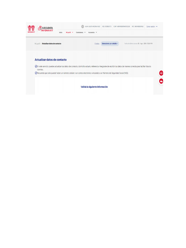 Historial Infonavit | PDF