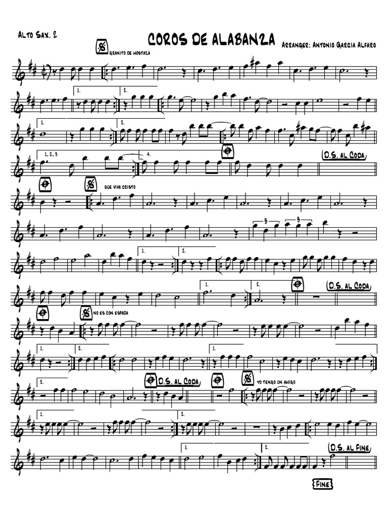 Coros de Alabanza | PDF