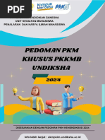 Surat Edaran Dan Timeline Pelaksanaan Program Kreativitas Mahasiswa PKM 2025 | PDF