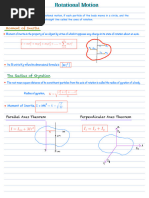 Rotational Dynamics Notes Class 12 | PDF