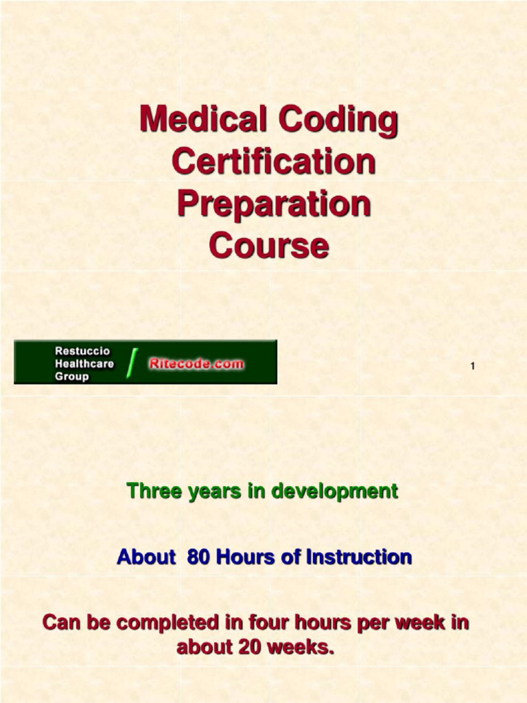 Med Coding & Billing Info | PDF