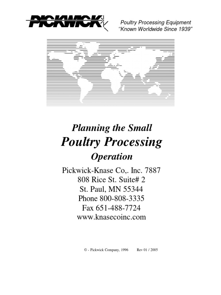 Pollos - Planning the Small Poultry Processing Operation | Poultry ...
