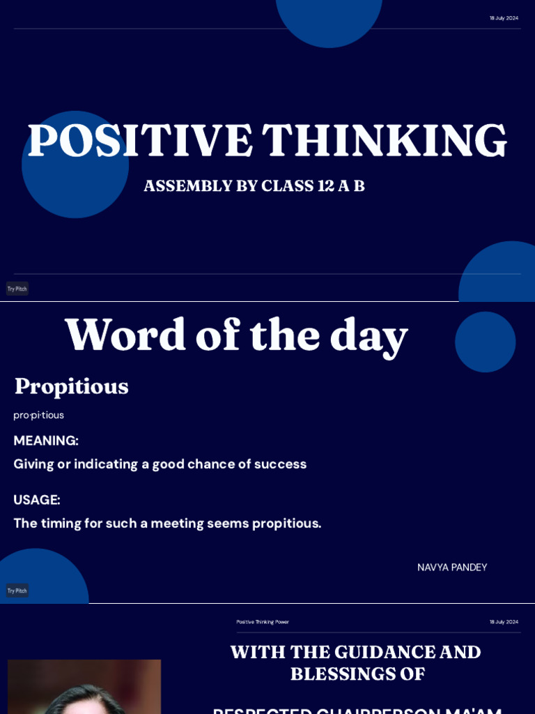 AI Positive Mindset | PDF