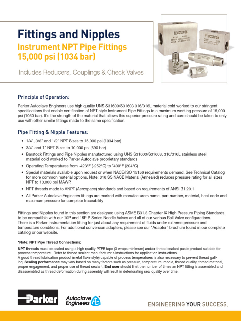 HP Pipe Fittings P Series | PDF | Pipe (Fluid Conveyance) | Building ...