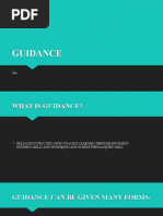 Types of Guidance in GCSE PE | PDF
