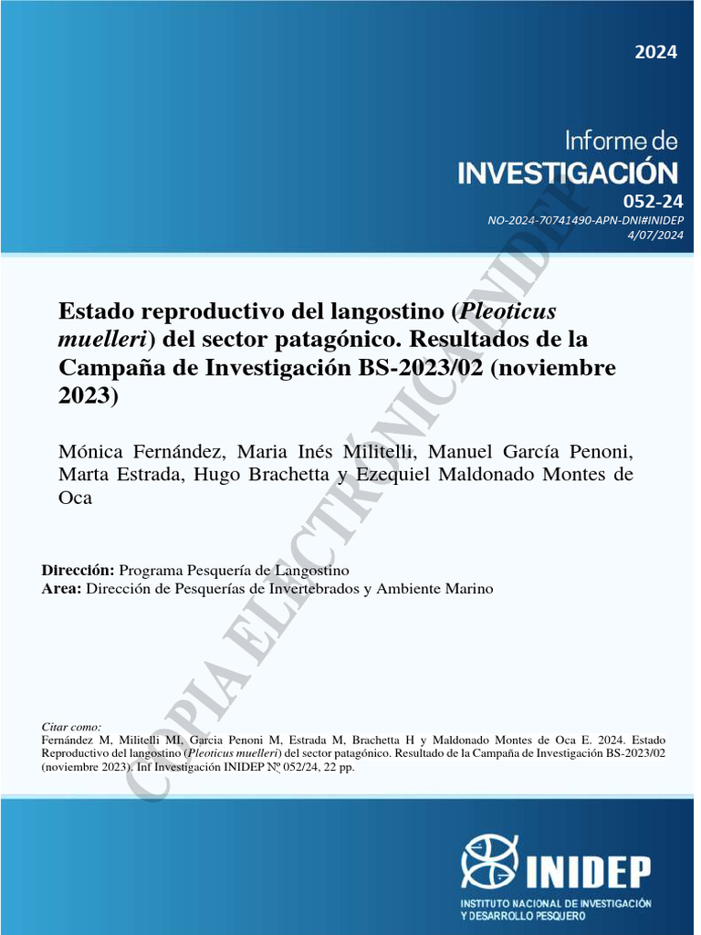 2024 - Inf - Inv - 052 - 2024 - LANGO-Fernandez Et Al Lang Repro NOV 2023 - IM | PDF | Ovario ...