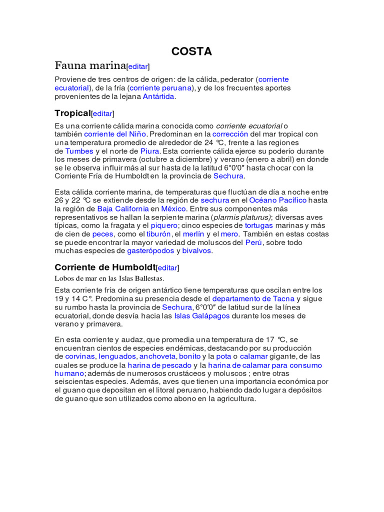 Fauna Peruana | PDF | Selva amazónica | Perú
