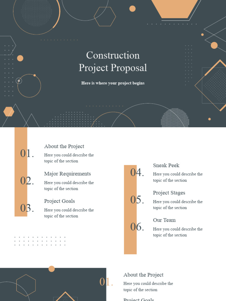 Construction Project Proposal | PDF | Planets | Planets In Astrology