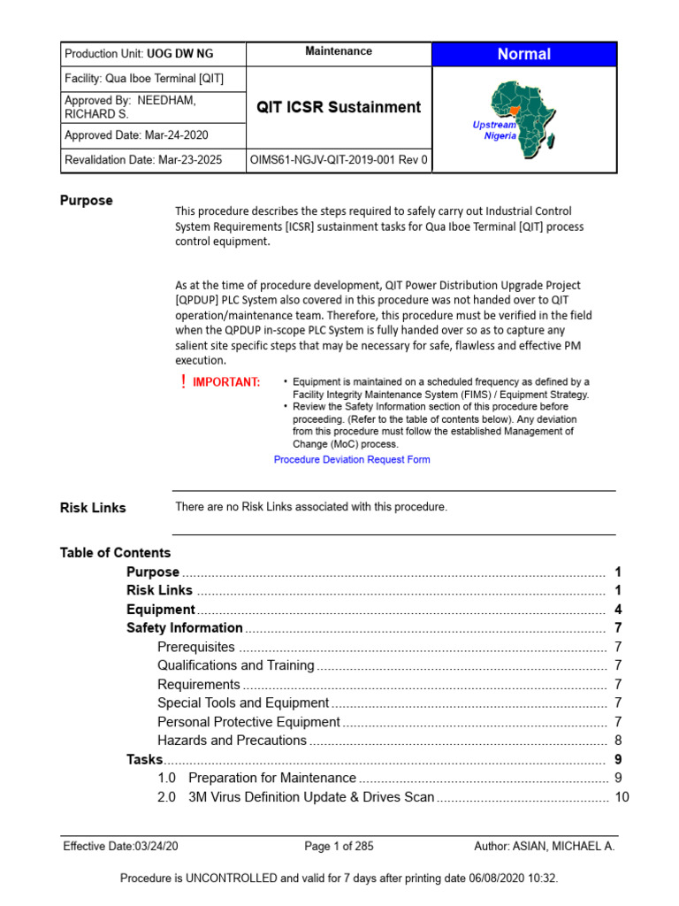 ICSS Routine Standard | PDF | Antivirus Software | Computer Virus