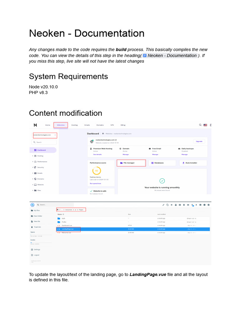 Neoken - Documentation | PDF | Computing | Computer Architecture