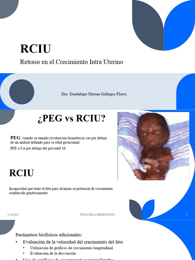 RCIU | PDF | Feto | Medicina CLINICA