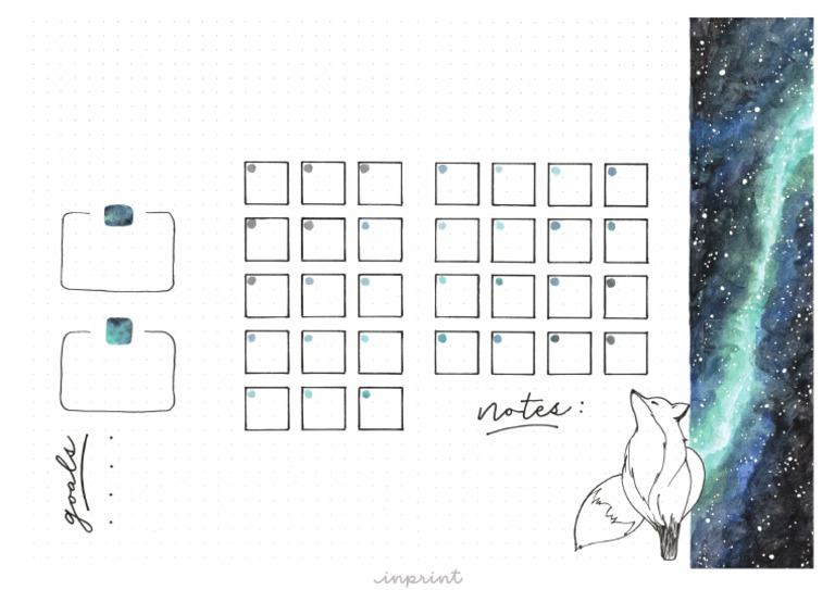 Fox Galaxy Setup Page 2 Calendar | PDF