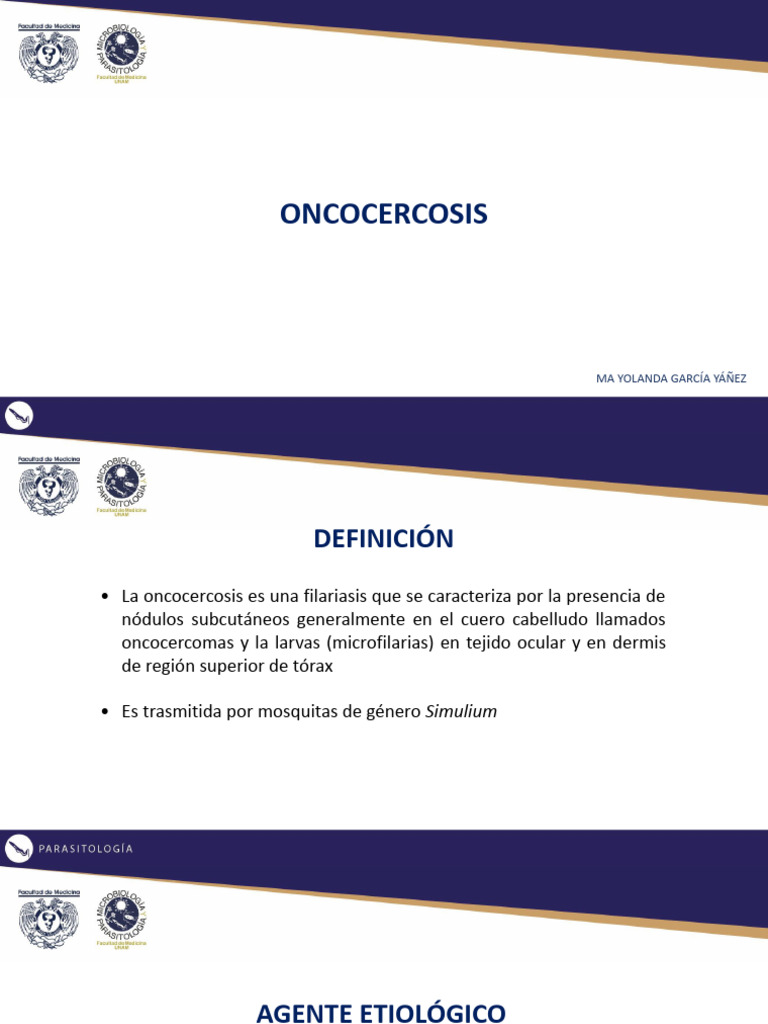 Oncocercosis: Causas y Tratamiento | PDF | Enfermedades y trastornos ...