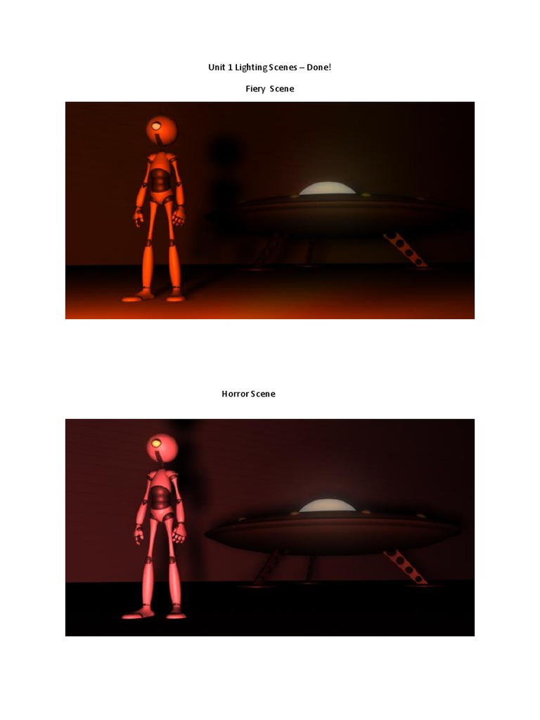 Unit 1 Lighting Scenes | PDF | Young Adult