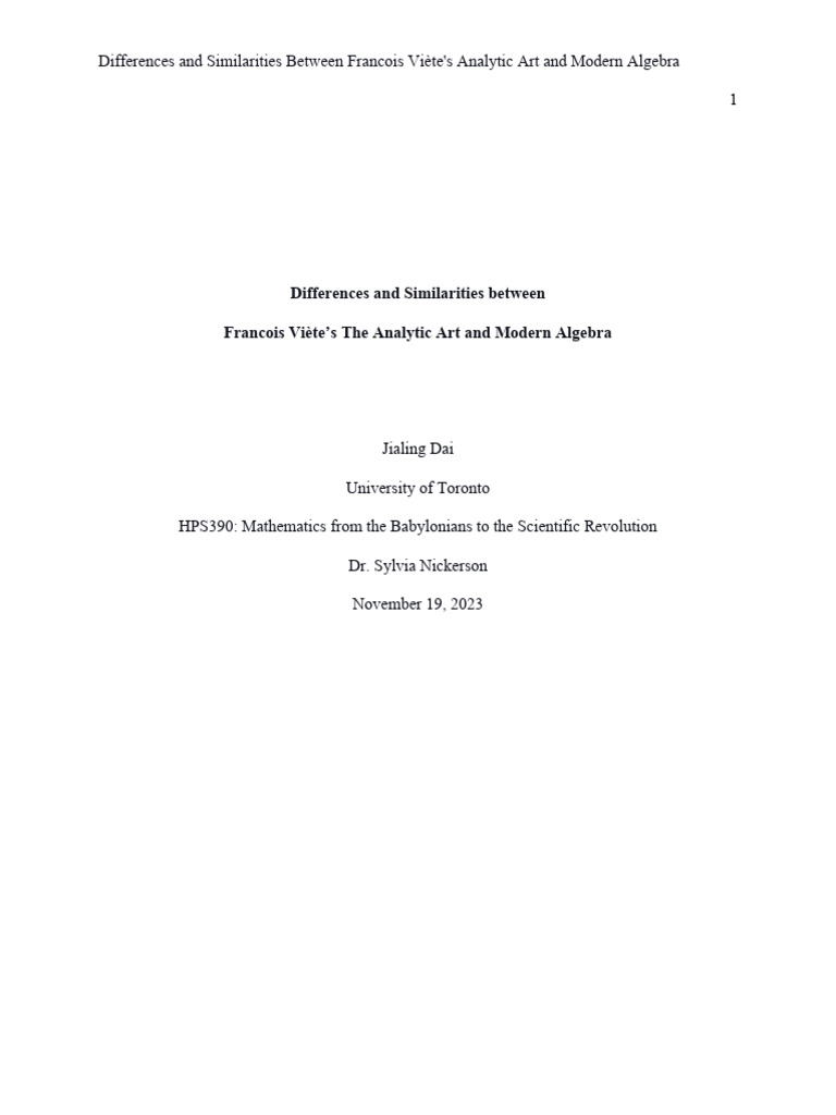 History of Math - Is Math Discovered or Invented? | PDF | Algebra ...