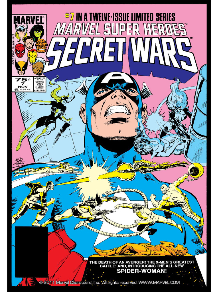 Marvel Super Heroes Secret Wars Issue 7 | PDF