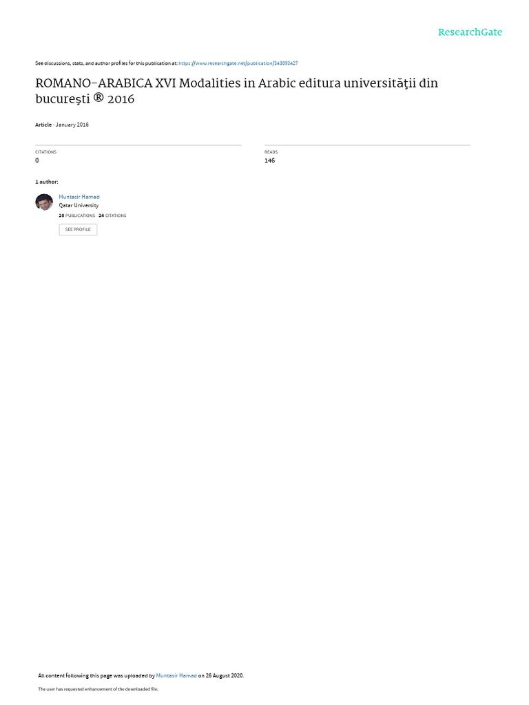 A New Model For Learning Arabic Script M1 | PDF | Arabic | Learning