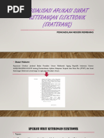 Panduan Aplikasi Sidemang Palembang | PDF