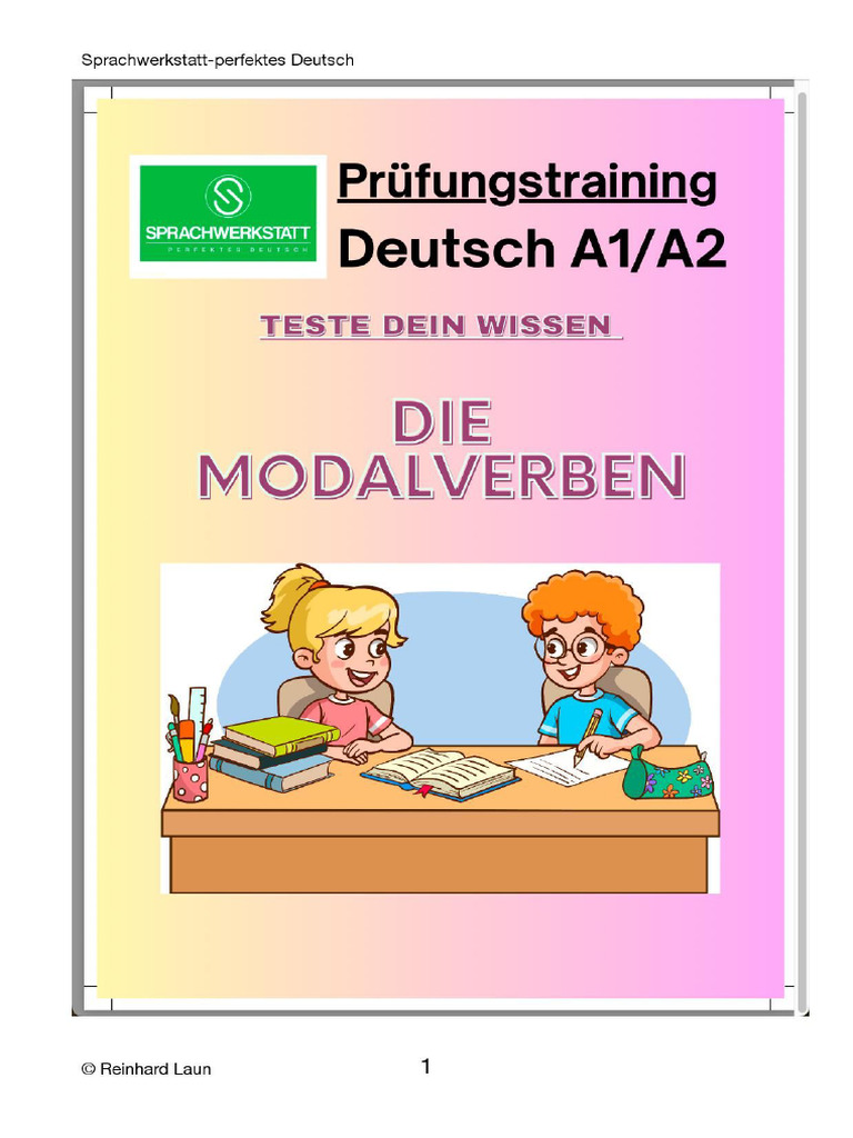Die Modalverben A1 - A2 | PDF