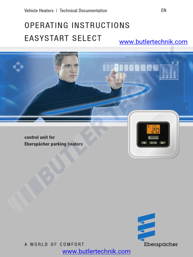 Eberspacher Easystart Select Manual Eberspacher Easystart Select Controller - Universal Heater ...