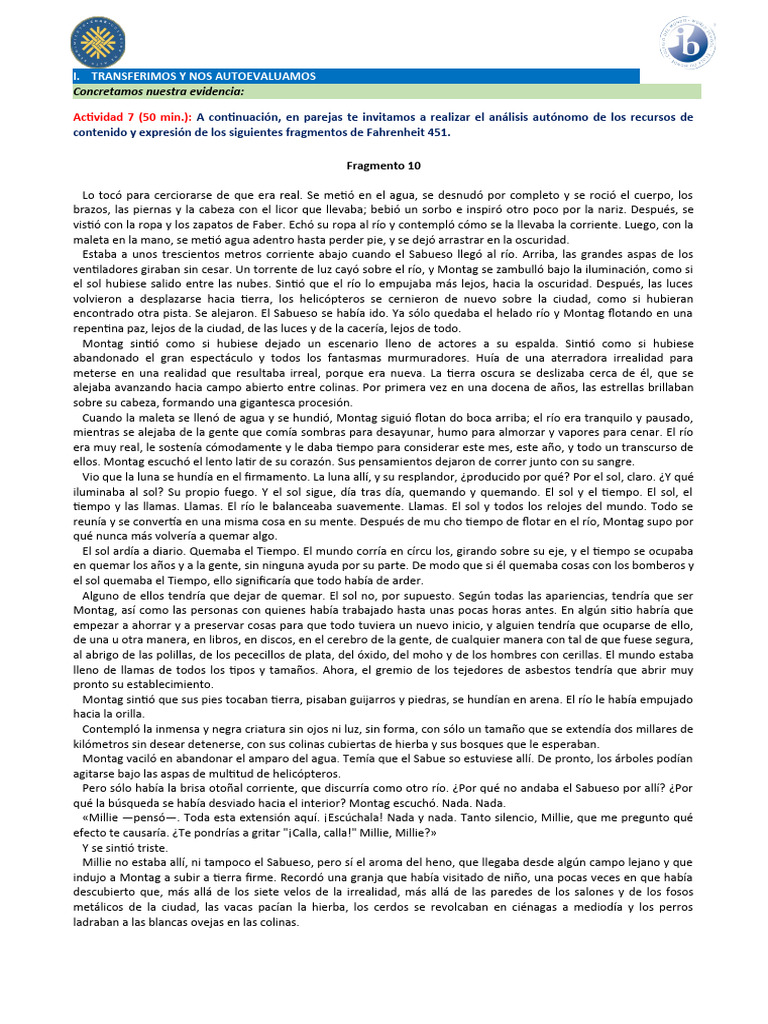 Fragmento Literatura | PDF | Dom