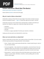 Six-Food Elimination Diet Overview | PDF | Gastroenterology | Esophagus