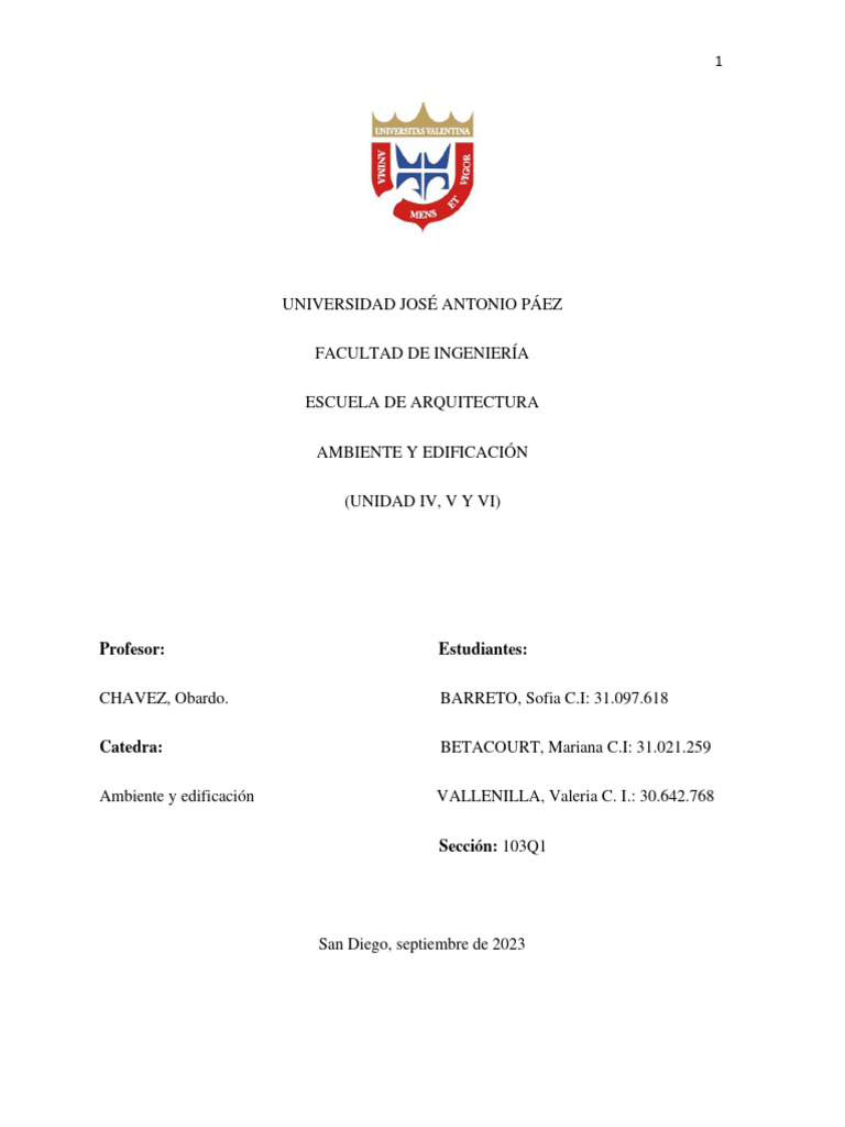 Trabajo 2. Ambiente y Edificacion | PDF | Humedad | Precipitación