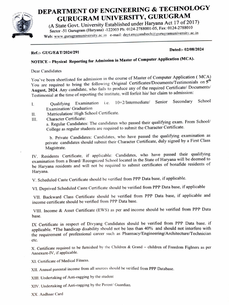 2nd Merit List of MCA | PDF | Payments 2nd Merit List of MCA | PDF | Payments