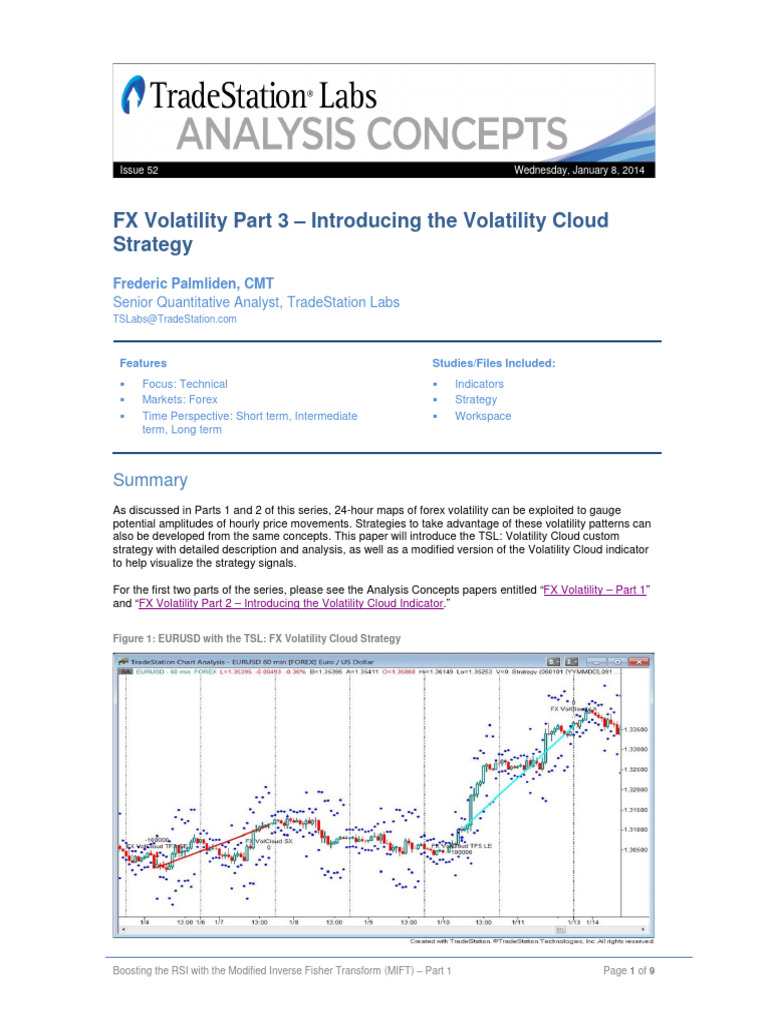FX Volatility Part 3 Introducing The Volatility Cloud Strategy | PDF | Volatility (Finance ...